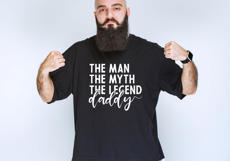 Daddy The Man The Myth The Legend Svg Png Files, Dad Svg, Father Svg, Fathers Day Svg, Dad Quote ...