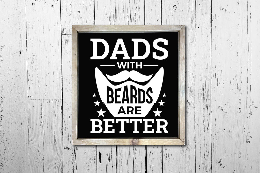 Dads with Beards - Father's Day SVG - So Fontsy
