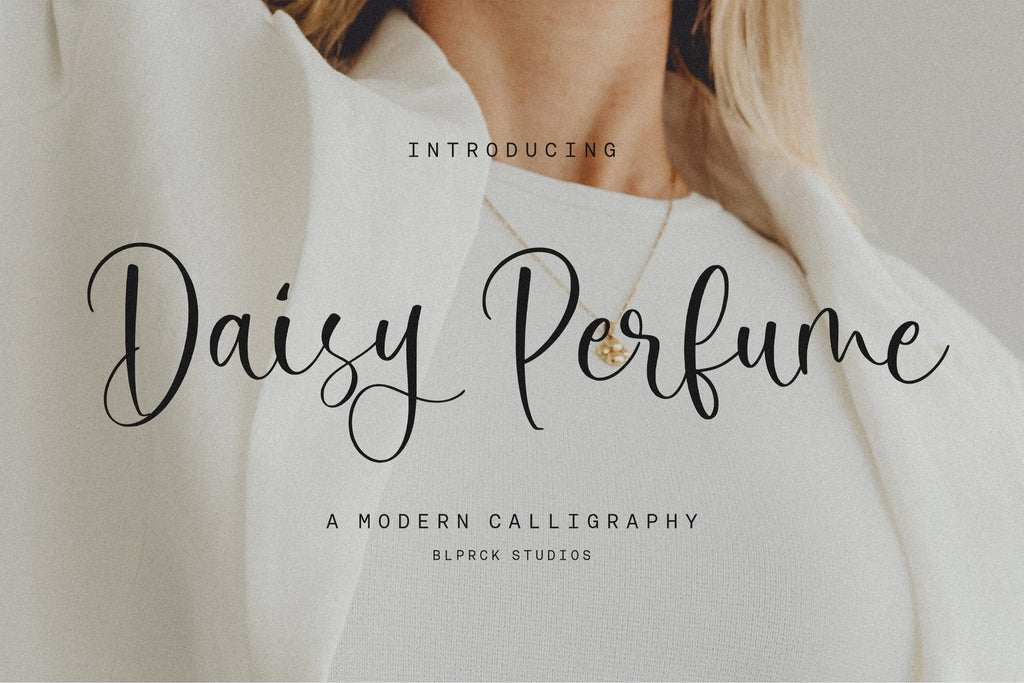 Daisy Perfume Font - So Fontsy