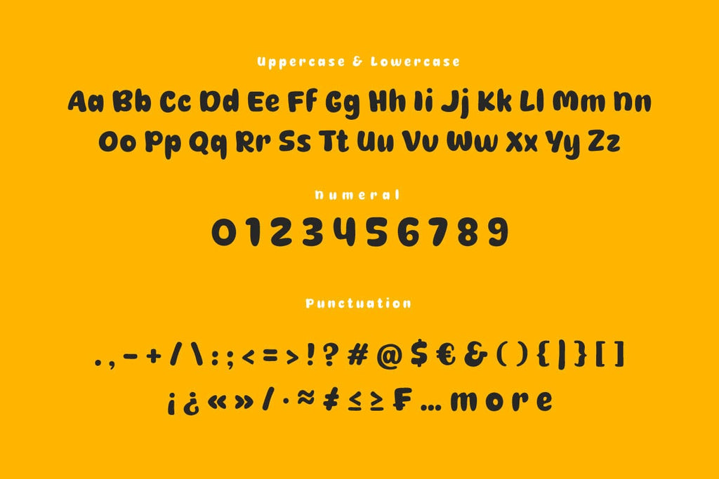 Dakora - Snack Display Font - So Fontsy