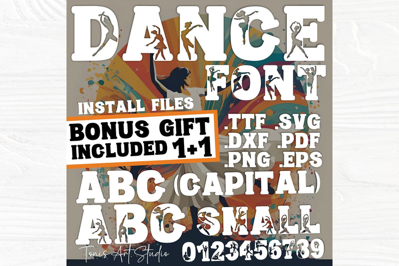 Dance Font Alphabet Svg, Dance Svg, Dancing Letters Svg, Dancer Silhou ...