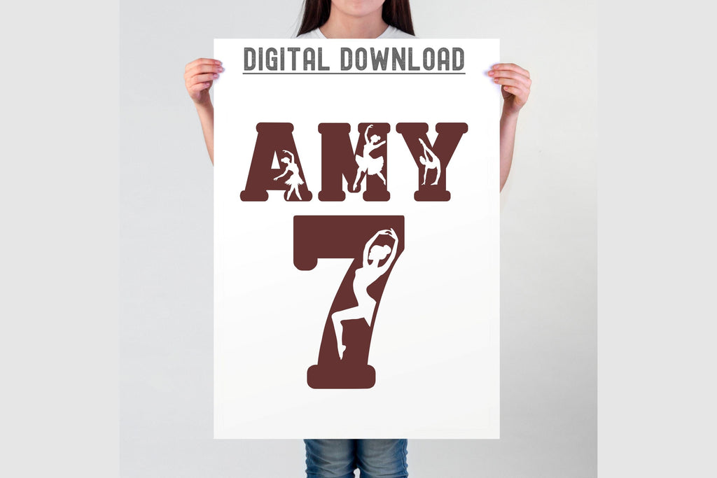 Dance Font Alphabet Svg, Dance Svg, Dancing Letters Svg, Dancer Silhou ...