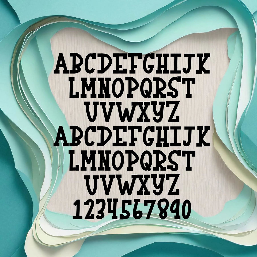 Dandy Slab Serif Font OTF, Sans Serif OTF, Fonts for Crafting ...