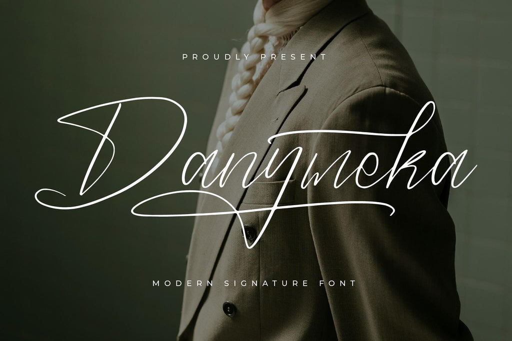 Danymeka - Modern Signature Font - So Fontsy