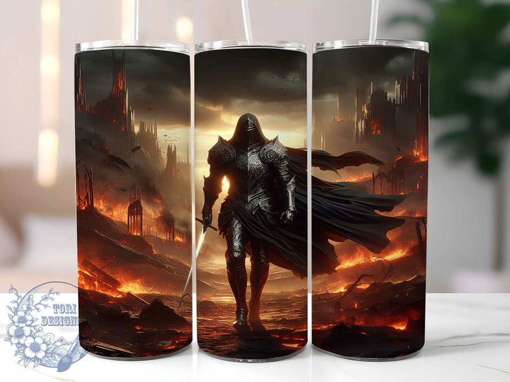 Dark Space Warrior Galactic Tumbler, Space Fighter, Galactic Tumbler ...