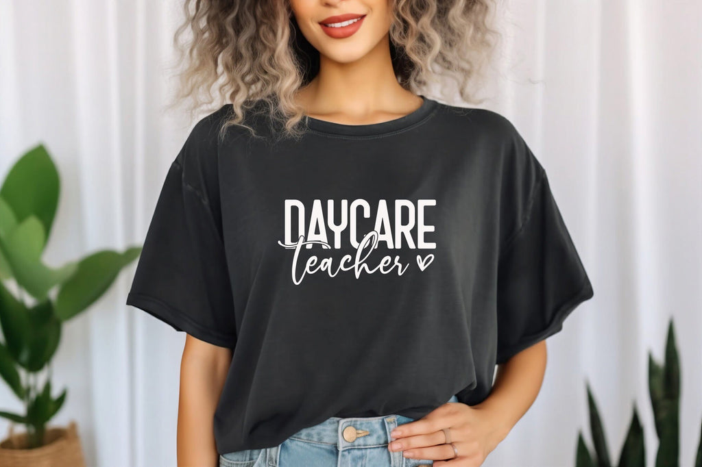 Daycare Teacher Svg Png Files, Daycare Squad, First day of School ...