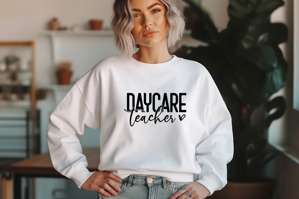 Daycare Teacher Svg Png Files, Daycare Squad, First day of School ...