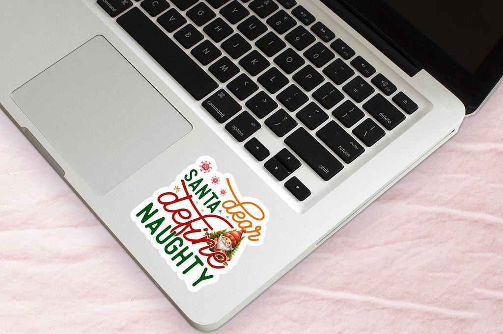 Dear santa define Sticker Design - So Fontsy