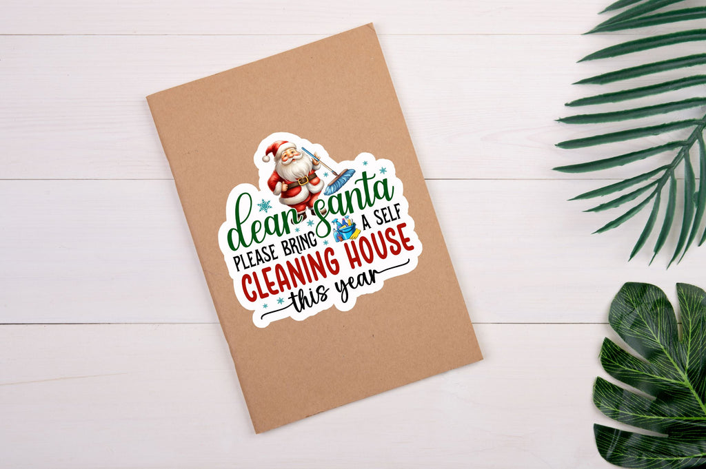 Dear santa please Sticker Design - So Fontsy