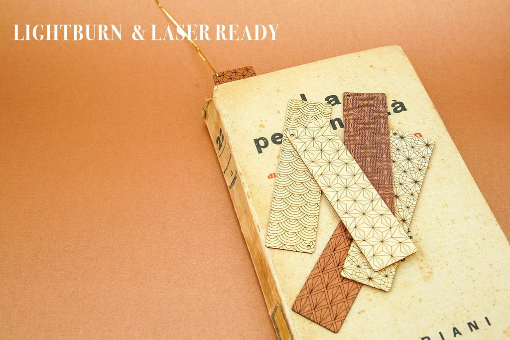 Decò Bookmarks Digital Vector Files for Laser Cutter- 6 variations - So ...