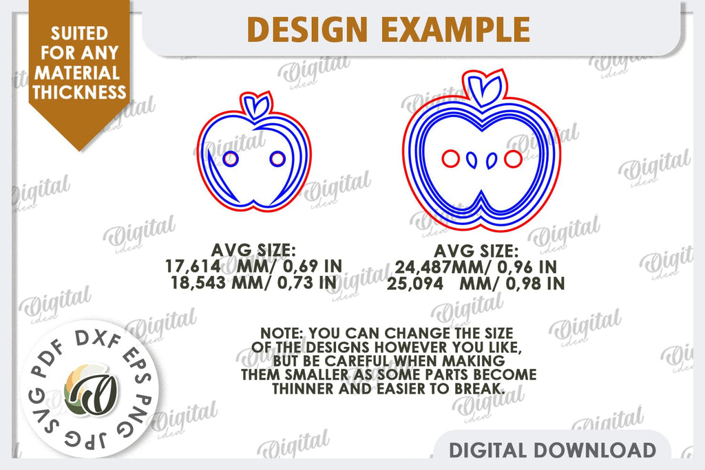 Decorative Wooden Buttons Laser Cut. Engraved Buttons - So Fontsy