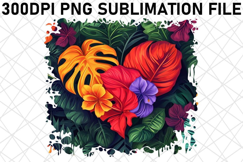 Delicate Flower Pattern Sublimation - So Fontsy