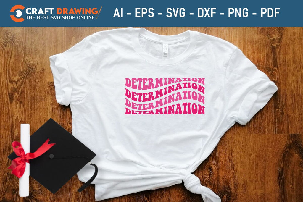 Determination Breast Cancer SVG, Pink Awareness Ribbon Svg, Heal Cancer ...