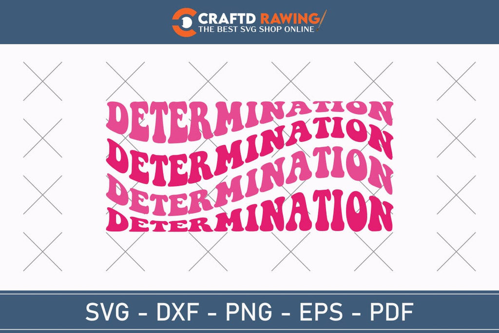 Determination Breast Cancer SVG, Pink Awareness Ribbon Svg, Heal Cancer ...