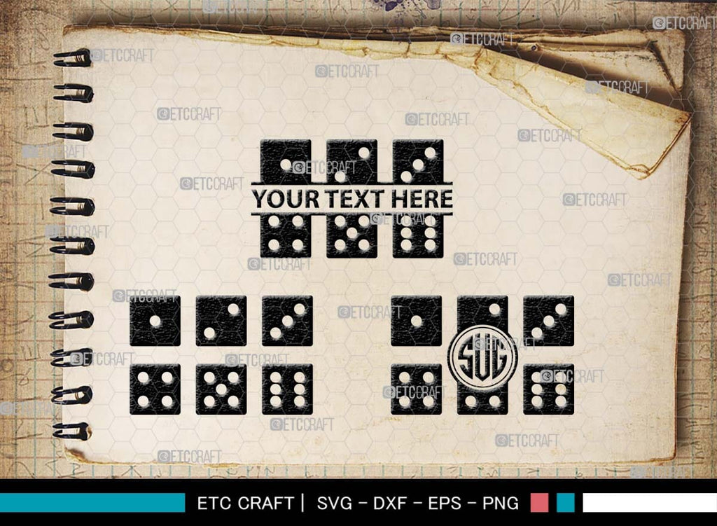 Dice SVG Bundle, Dice Silhouette, Casino Svg, Gamble Svg, Rolling Dice ...