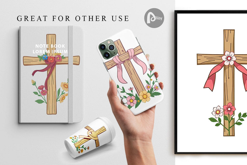 Digital Paper Cross - So Fontsy