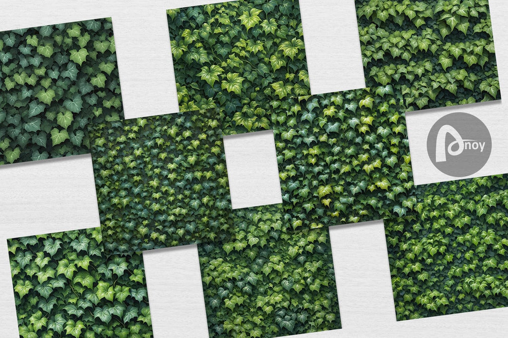 Digital Paper Ivy Wall - So Fontsy
