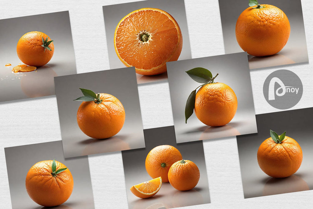 Digital Paper Orange Fruit - So Fontsy