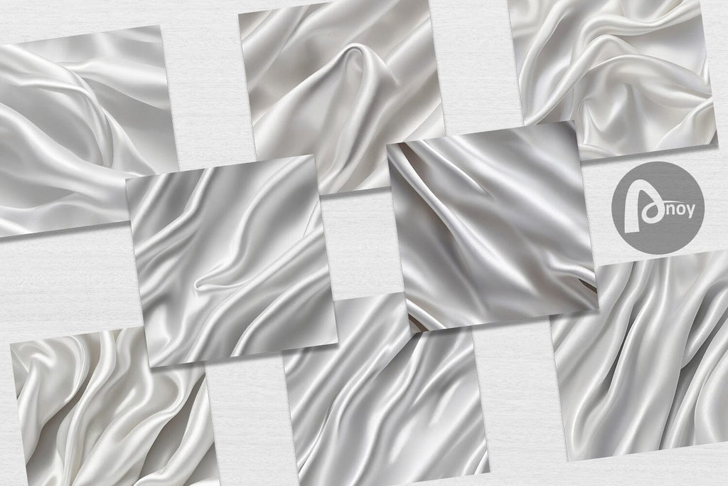 Digital Paper Silver Silk Pattern - So Fontsy