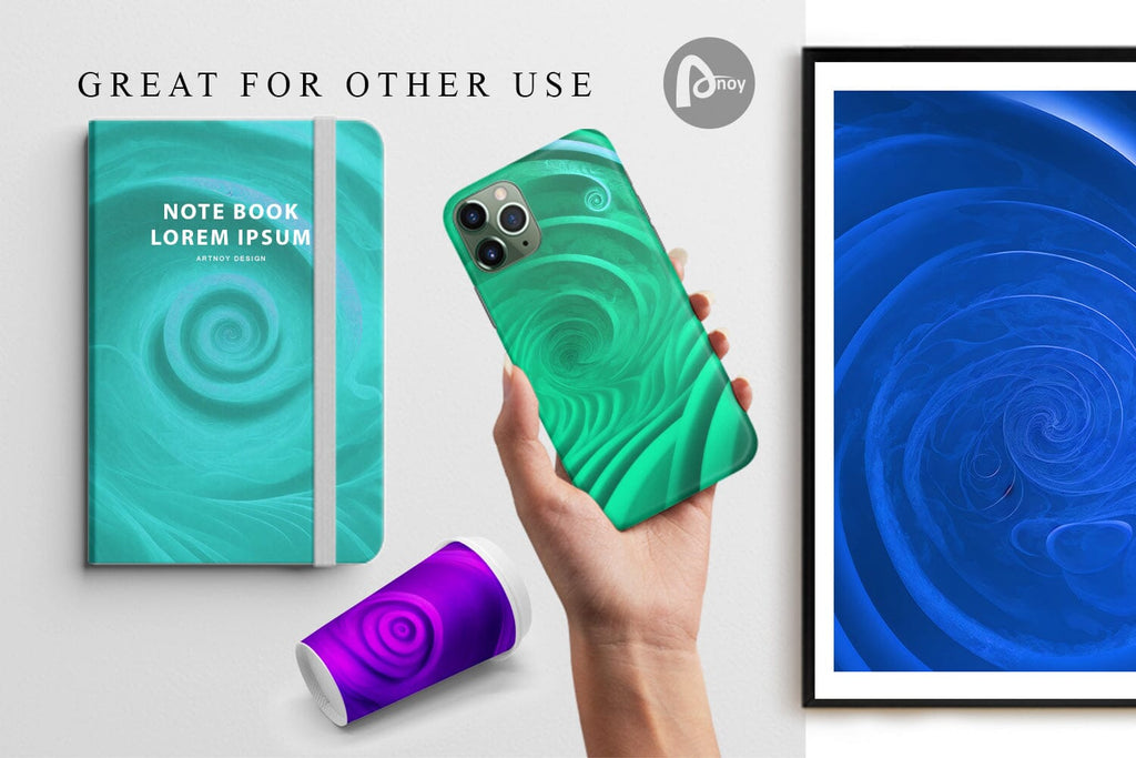 Digital Paper Spiral Texture Background - So Fontsy