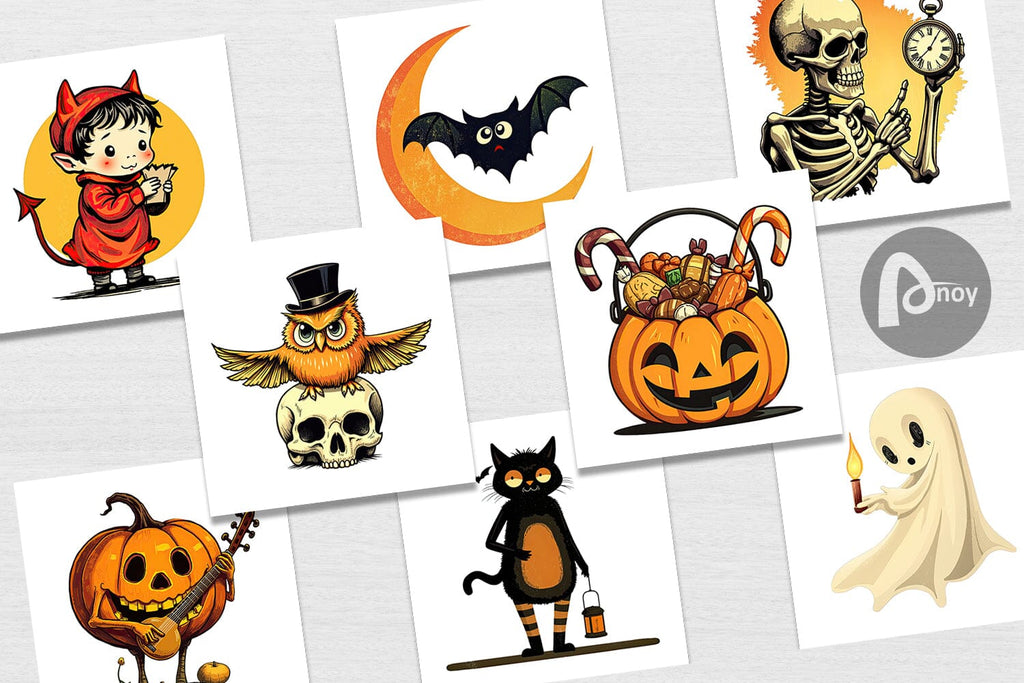 Digital Paper Timeless Tricksters - So Fontsy