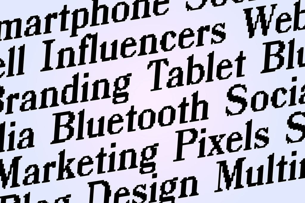 Digital Sunshine Pixelated Serif Font - So Fontsy