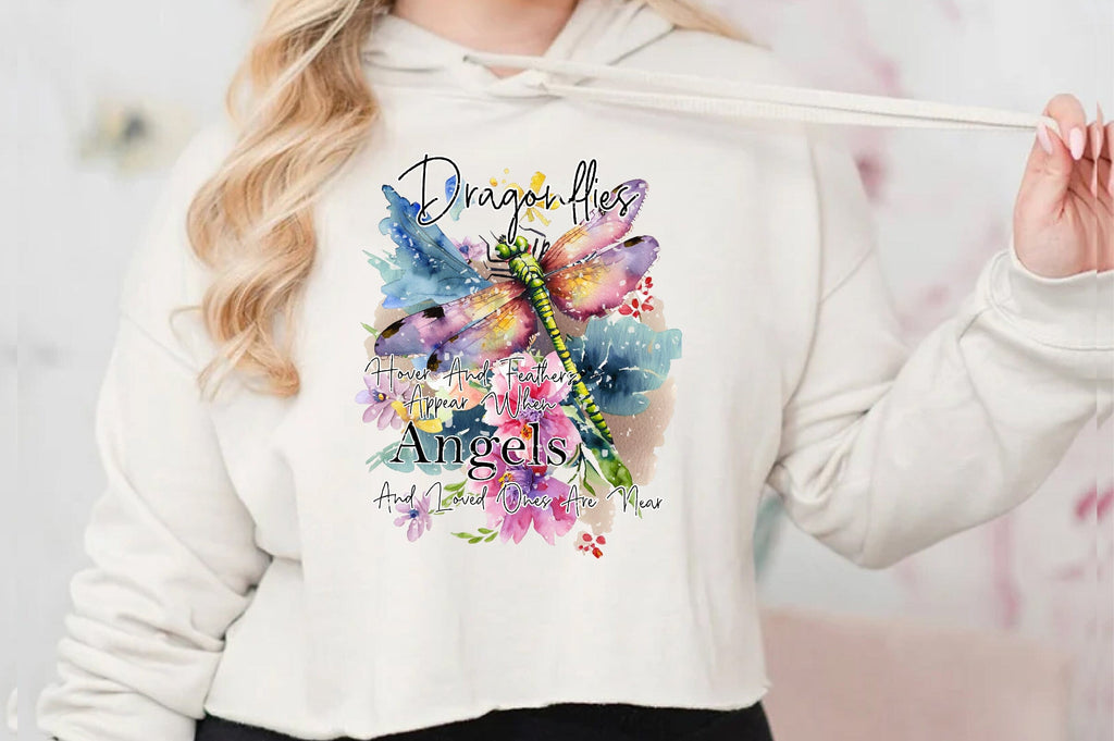 Dragonflies Hover And Feathers Appear When Angels And Loved Ones Are ...