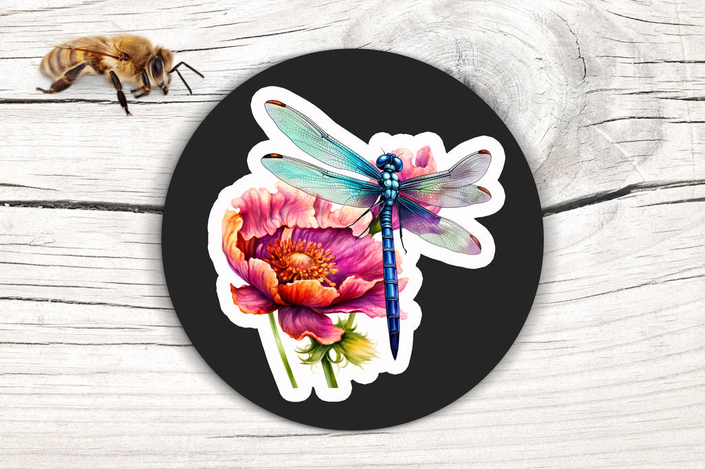 Dragonfly Sticker Design - So Fontsy