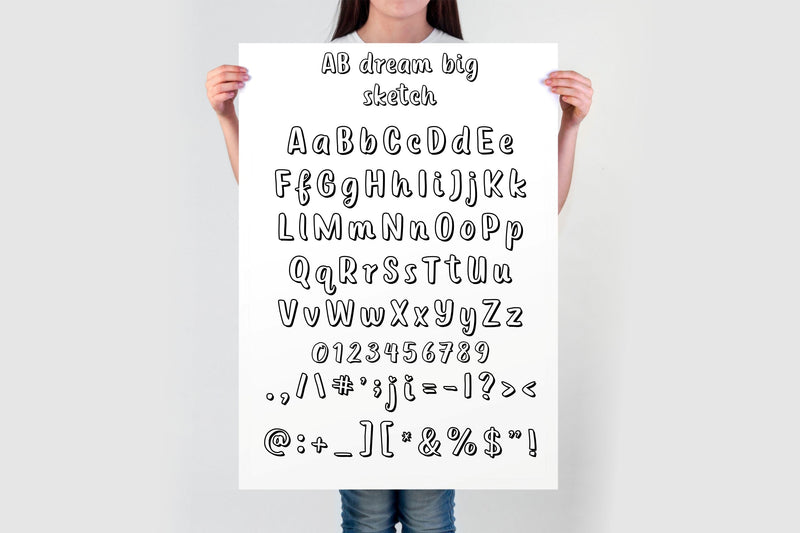 Dream Big Font Bundle | Cute Handwritten Script Fonts - So Fontsy