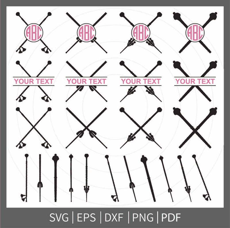 Drum Major Baton SVG File,Marching Band SVG,Color Guard SVG -Vector Art ...