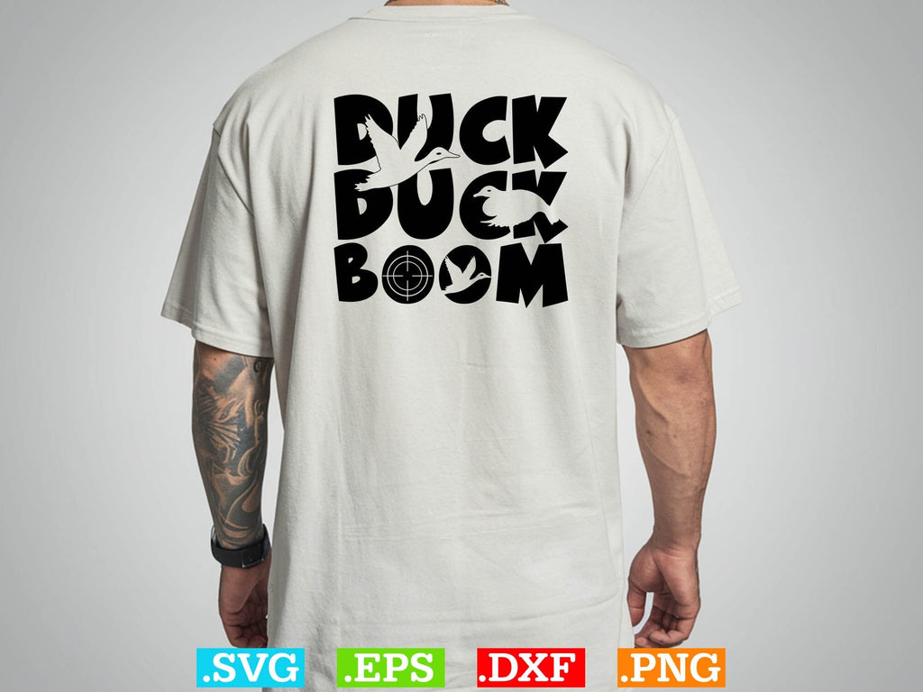 Duck Duck Boom SVG Svg, Duck Hunting SVG, Duck Hunting SVG, Hunting ...