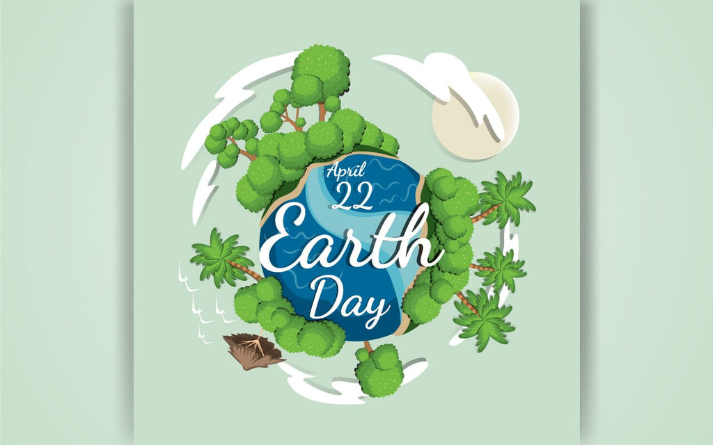 Earth Day poster, banner for environment safety celebration. - So Fontsy