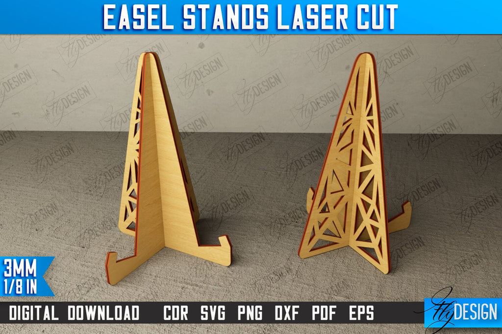 Easel Stands | Art Plate | Photo Display | Display Easel | Miniature ...