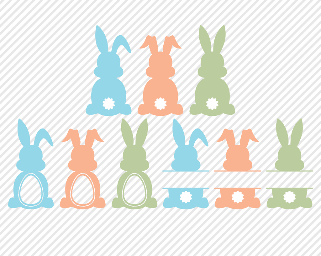 Easter Bunny Bundle | Easter SVG - So Fontsy