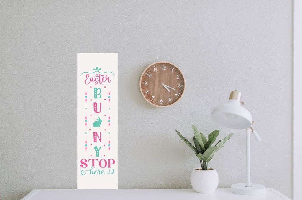 Easter Bunny stop here SVG Design - So Fontsy