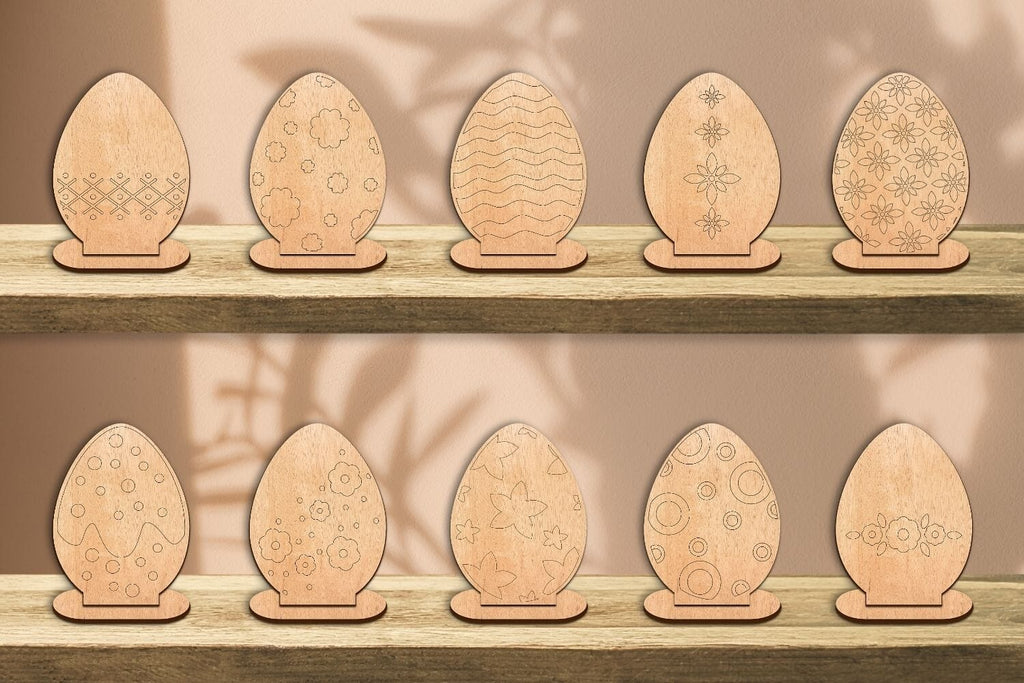 Easter Coloring Eggs Bundle - So Fontsy