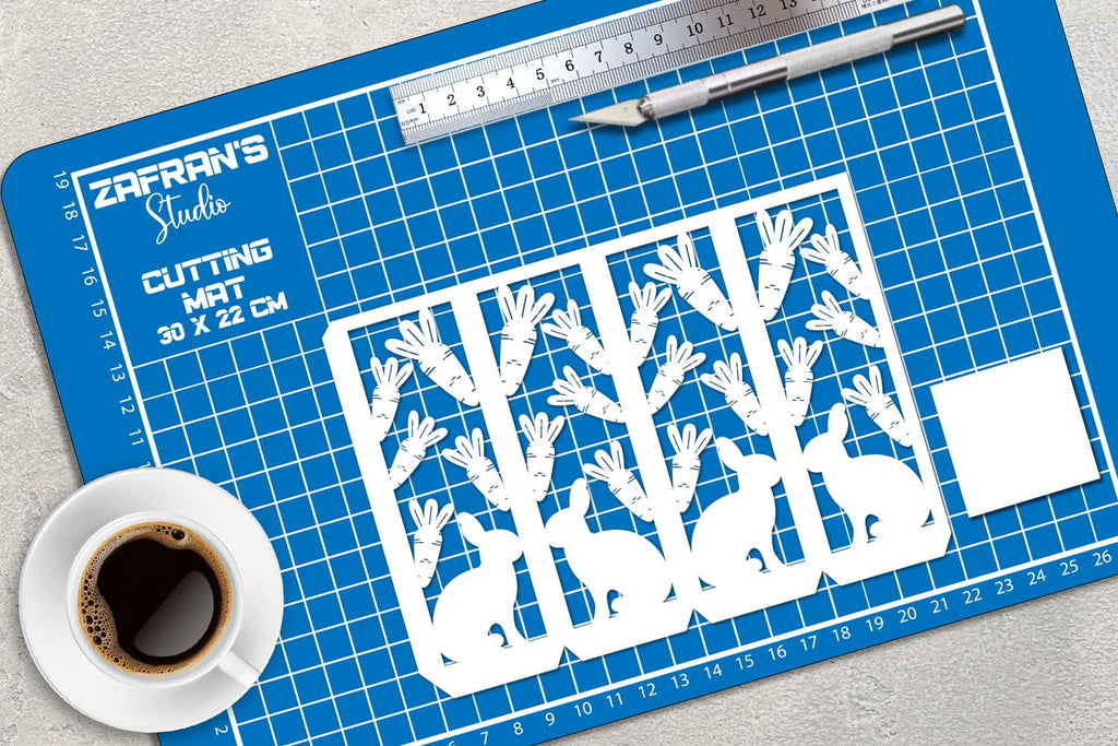 Easter Lantern Papercut 2 - So Fontsy