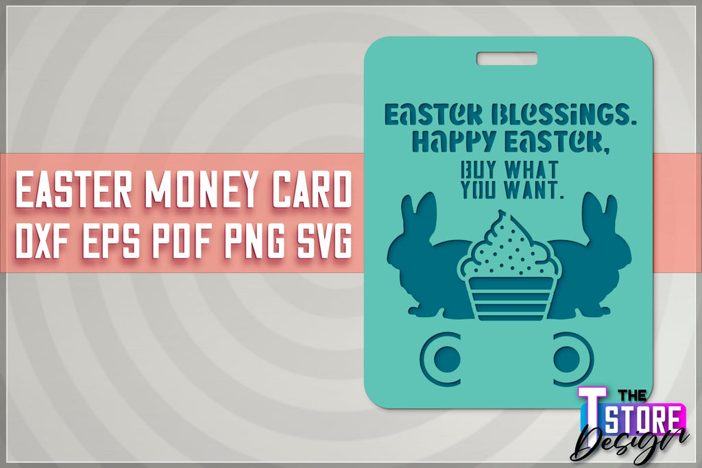 Easter Money Card SVG | Easter Money Holder | Happy Easter Design - So ...