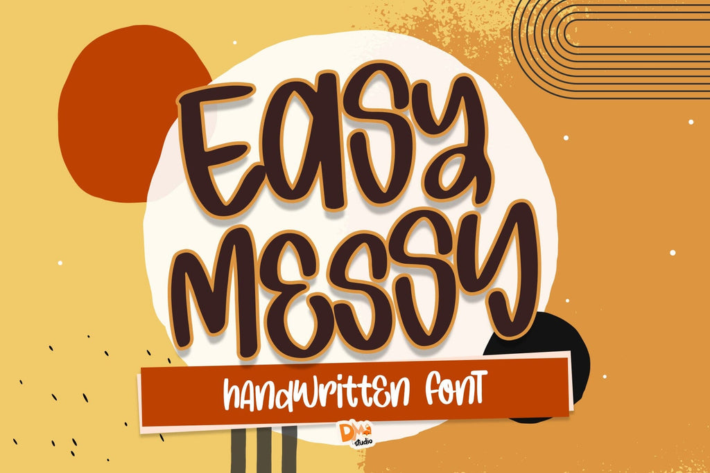 Easy Messy Font - So Fontsy