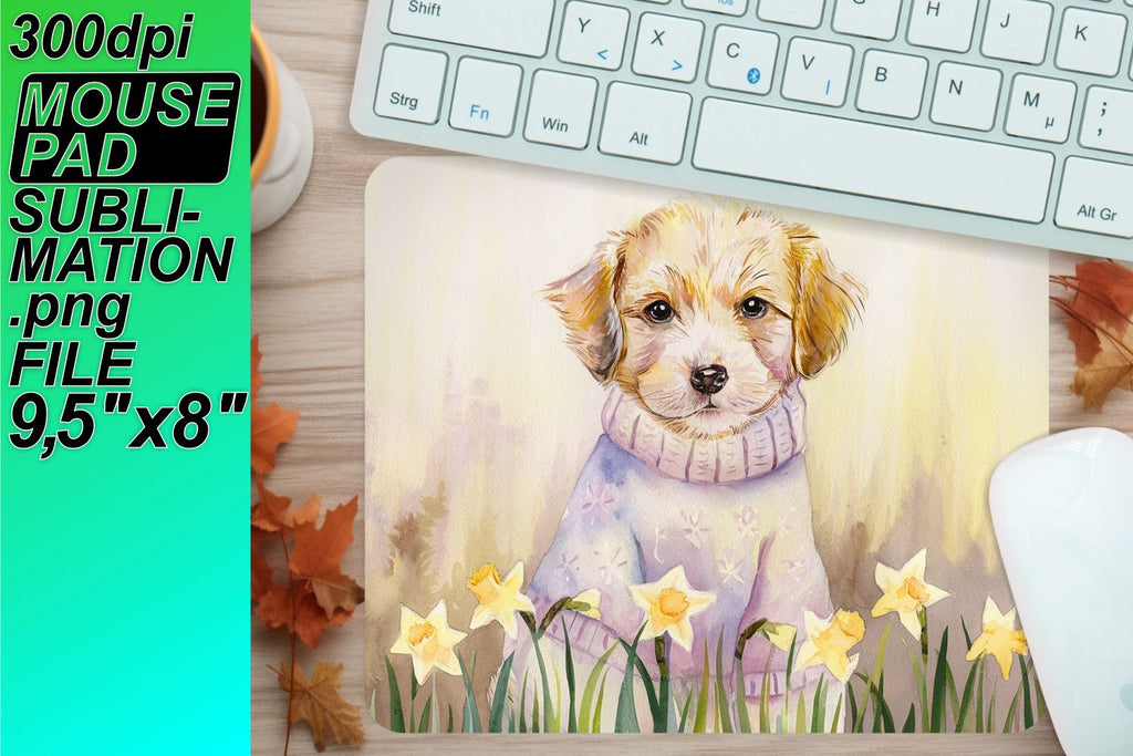 Easy-to-edit sublimation designs for mouse pads! , Animals - So Fontsy