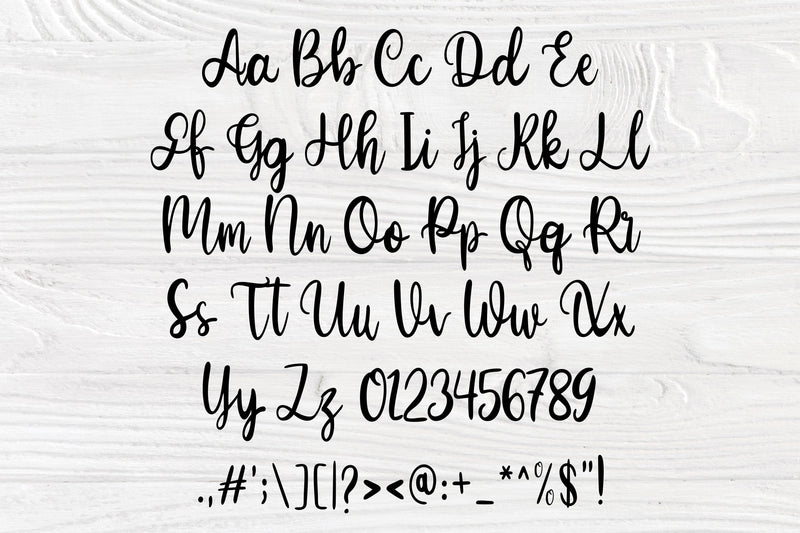 Efi Handwritten Script Font | Modern Calligraphy | OTF Font - So Fontsy