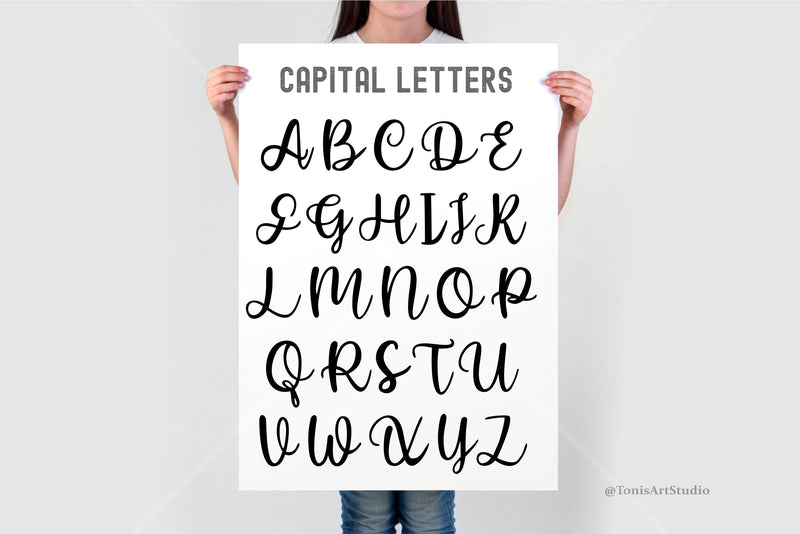 Efi Handwritten Script Font | Modern Calligraphy | OTF Font - So Fontsy