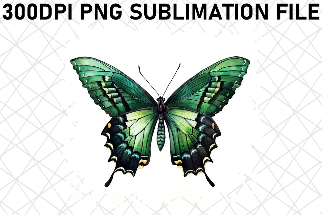 Elegant Butterfly Sublimation Art Pack - So Fontsy