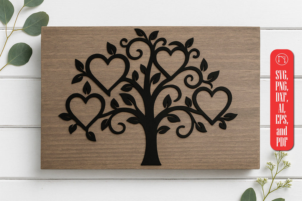 Elegant Family Name Frame SVG - So Fontsy