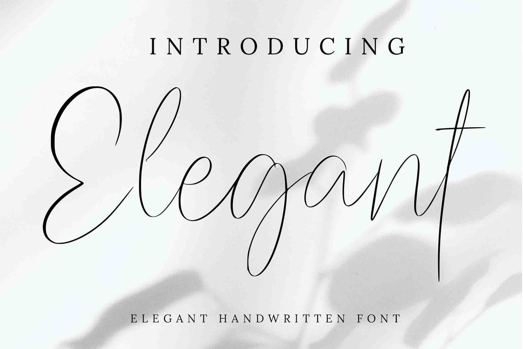 Elegant - So Fontsy