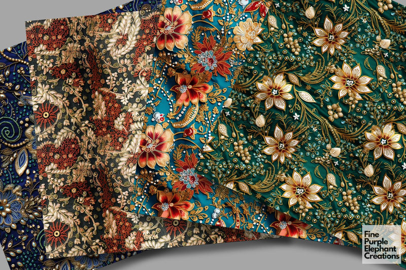 Elegant Indian Wedding Hindu Pattern - So Fontsy