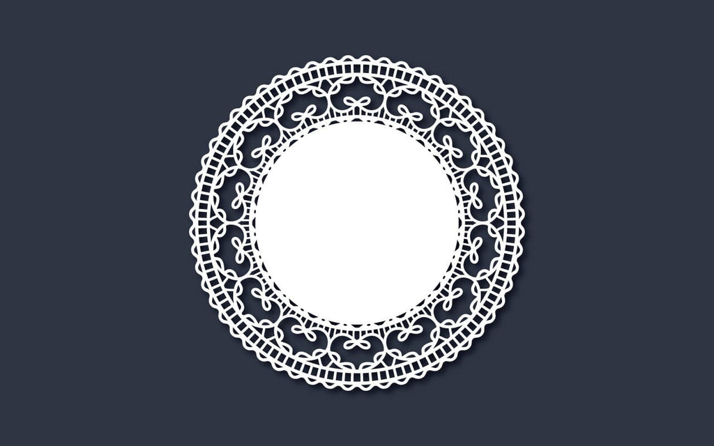 Elegant Lace Circle Frames Bundle SVG – Intricate Round Frame Design ...