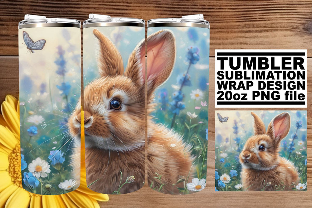 Elegant Springtime Tumbler Wraps - So Fontsy
