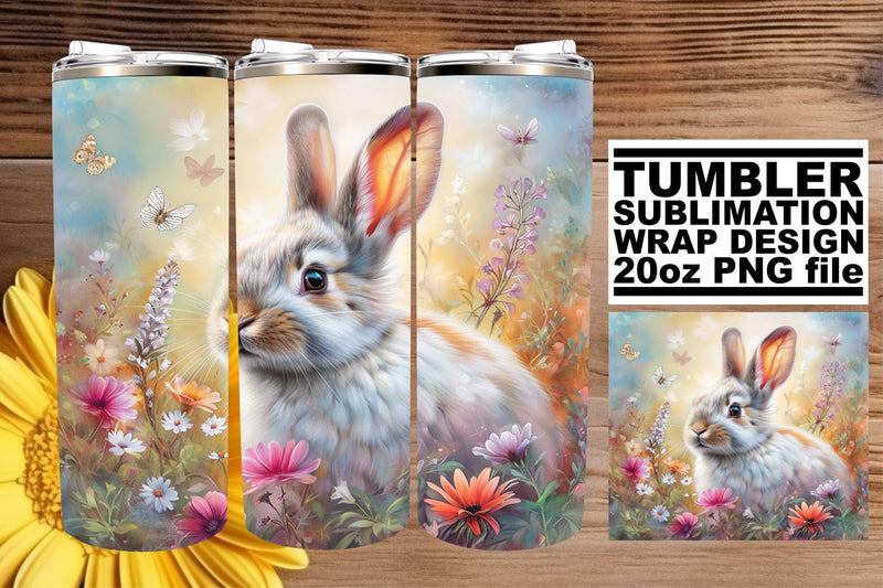 Elegant Sublimation Bunny Artistry - So Fontsy