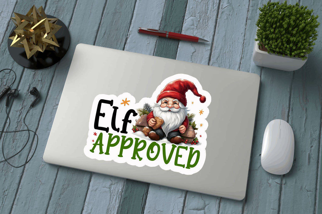 Elf approved Stickers Design - So Fontsy